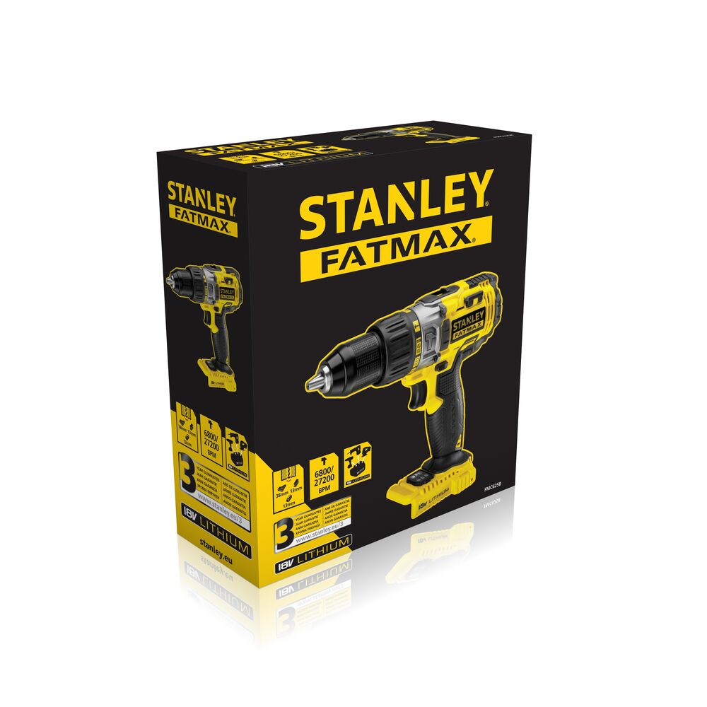 18V Fatmax Schlagbohrschrauber/Akkuschrauber (STANLEY FMC625B-XJ) – EZ-Tools GmbH