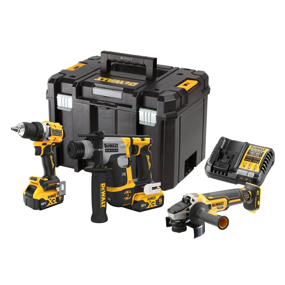 18V/2x5Ah combo pack, in T STAK-Box VI (DeWALT DCK355P2T-QW) – EZ-Tools ...